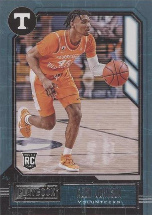 2021-22 Panini Chronicles Draft Picks - Playbook Keon Johnson #323 (RC ...