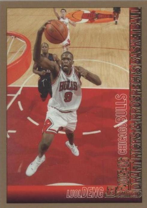 2005-06 Bowman Draft Picks & Prospects - Luol Deng #92 Gold for sale ...
