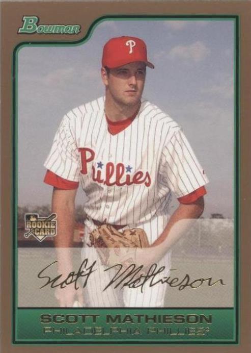 2006 Bowman Draft Picks & Prospects - Scott Mathieson #BDP28 Gold for ...