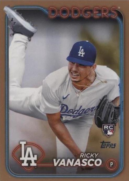 2024 Topps Update Series - Ricky Vanasco #US38 Gold /2024 (RC) for sale ...