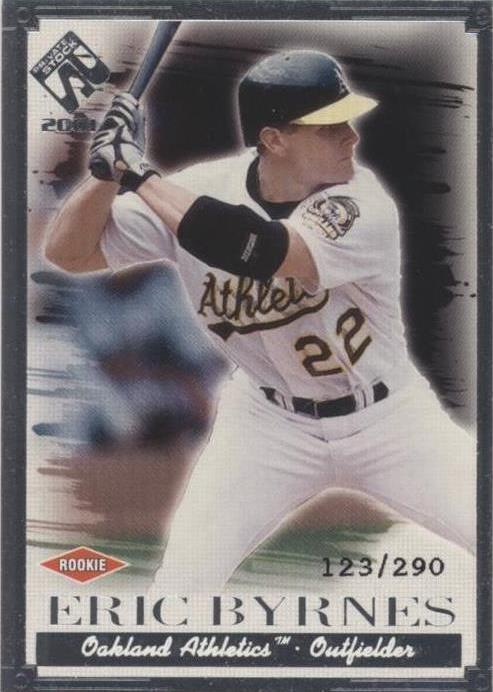 2001 Pacific Private Stock - Eric Byrnes #141 Silver Portraits /290 for ...