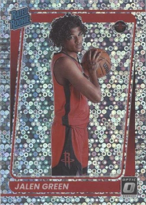 2021-22 Panini Donruss Optic - Rated Rookie Jalen Green #159 Holo Fast Break Prizm (RC) for sale ...