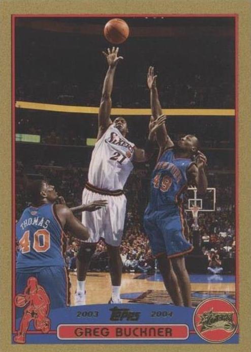 2003-04 Topps - Greg Buckner #168 Gold /99 for sale online | eBay