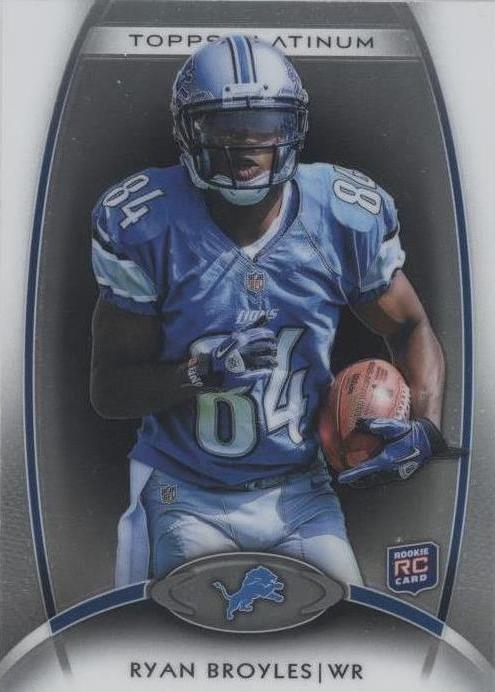 2012 Topps Platinum - Rookie Ryan Broyles #146 Black Refractor (RC) for ...