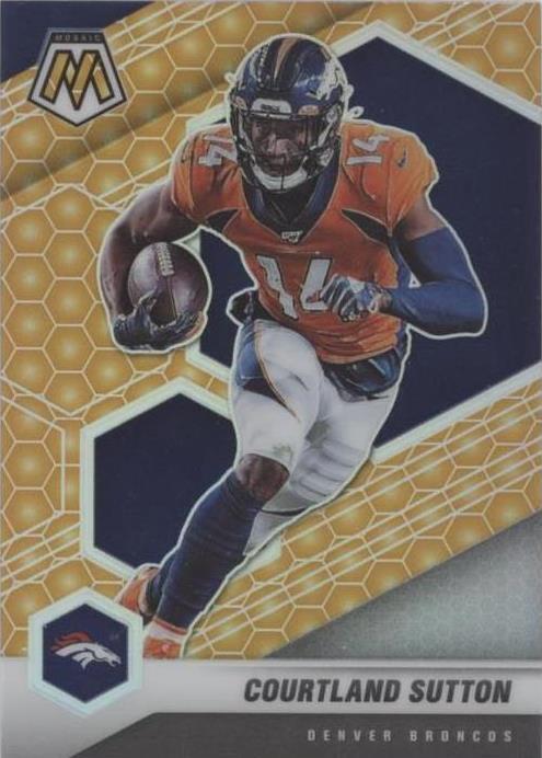 2021 Panini Mosaic - Courtland Sutton #70 Honeycomb for sale online | eBay