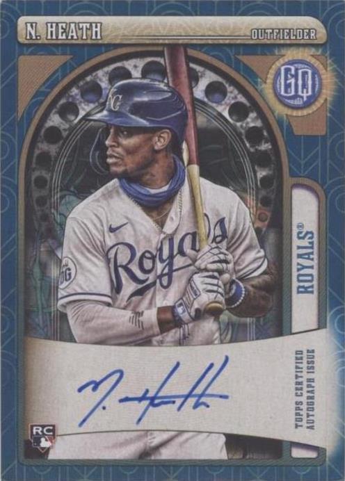 2021 Topps Gypsy Queen - Gypsy Queen Autographs Nick Heath #GQA-NH Blue ...