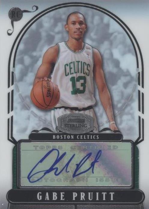 2007-08 Bowman Sterling - Gabe Pruitt #GP2 (AU, RC) for sale online | eBay