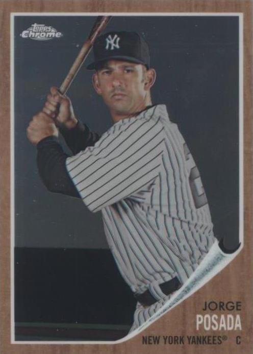 2011 Topps Heritage - Chrome Jorge Posada #C183 /1962 for sale online ...