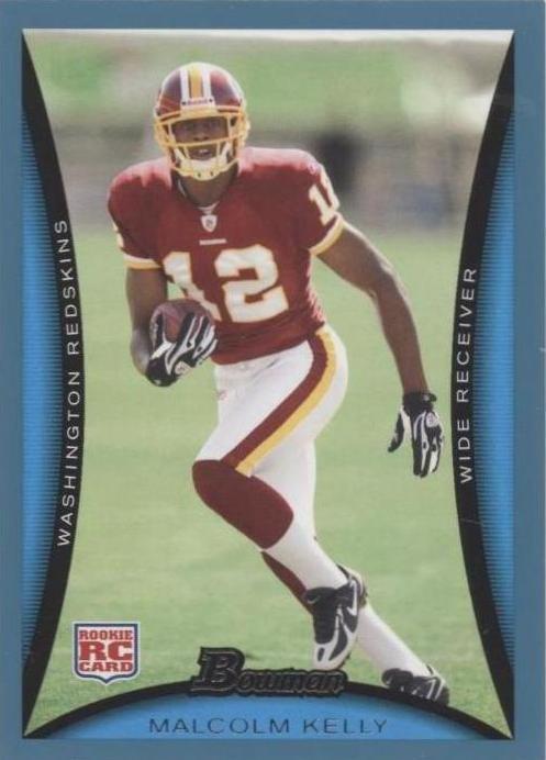 2008 Bowman - Malcolm Kelly #198 Blue /500 (RC) for sale online | eBay