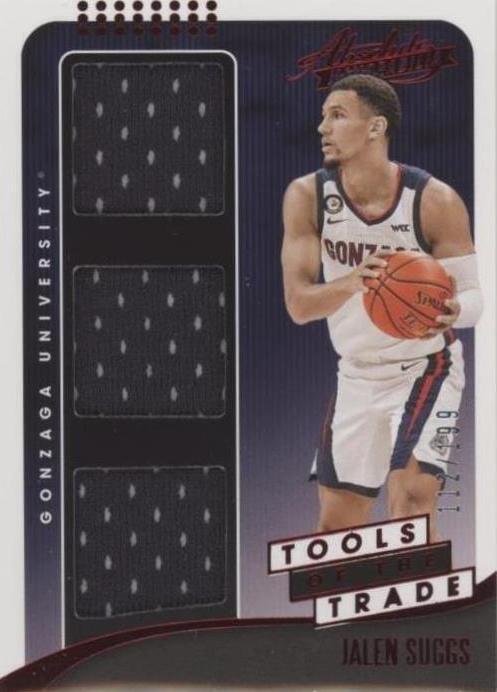 2021-22 Panini Chronicles Draft Picks - Absolute Tools of the Trade Jalen Suggs #ATT-JS Red /199 ...
