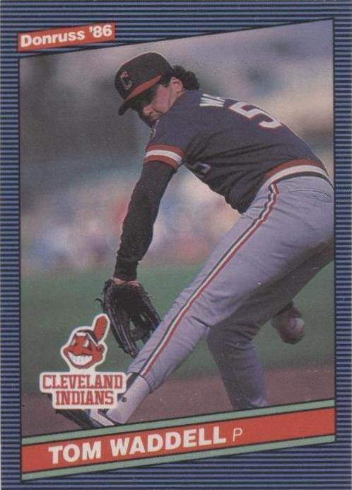 1986 Donruss - Tom Waddell #94 for sale online | eBay