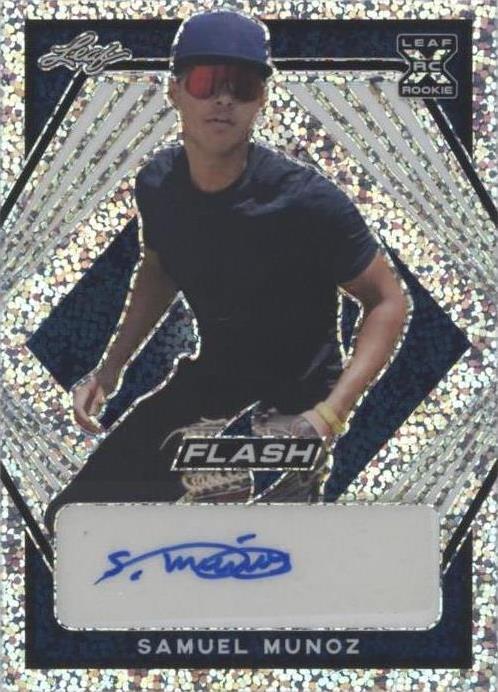 2021 Leaf Flash - Navy #BA-SM1 Samuel Munoz /99 (AU, RC) for sale ...