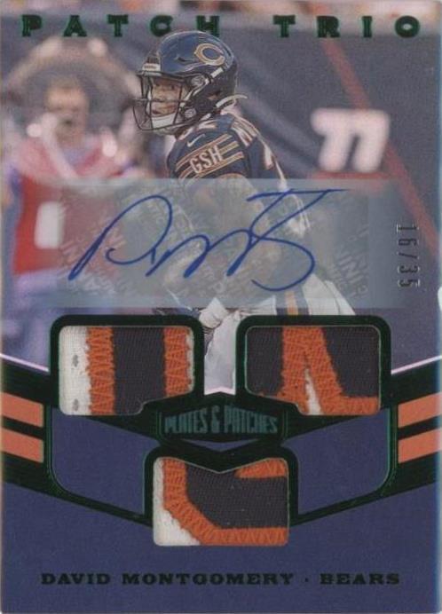 2019 Panini Plates & Patches - Patch Trio Autographs #PT-DMO David ...