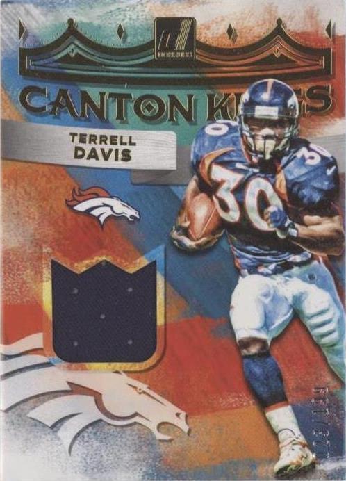 2022 Panini Donruss - Canton Kings Terrell Davis #CK-9 /199 (MEM) for ...