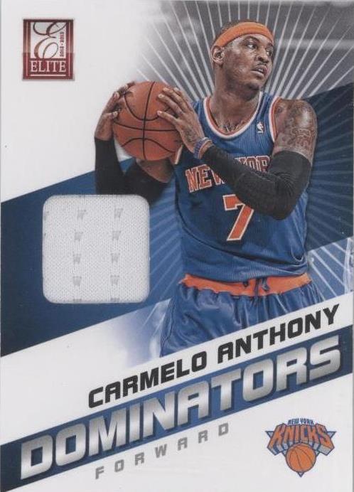 2012-13 Elite - Dominators Materials #24 Carmelo Anthony (MEM) for sale ...