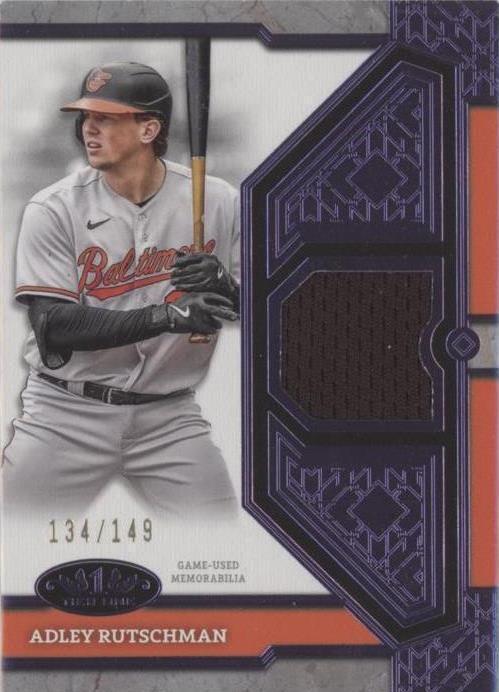 2024 Topps Tier One - Tier One Relics Adley Rutschman #T1R-AR Purple ...