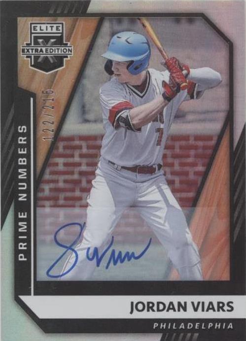 2021 Panini Elite Extra Edition - Jordan Viars #84 Prime Numbers a ...