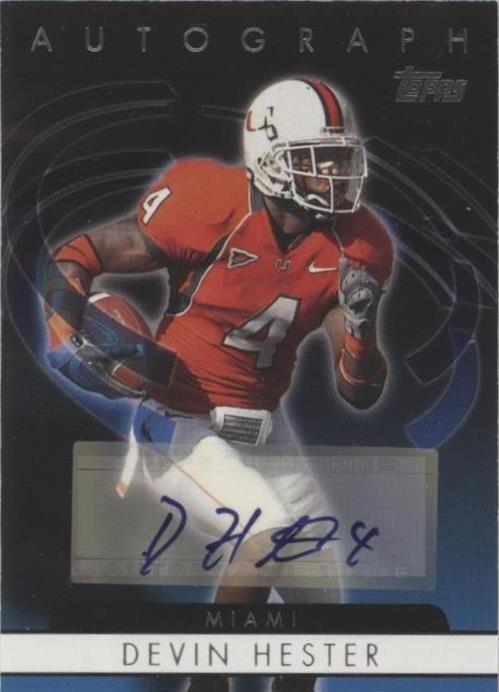 2006 Topps - Autographs Devin Hester #T-DH (AU, RC) for sale online | eBay