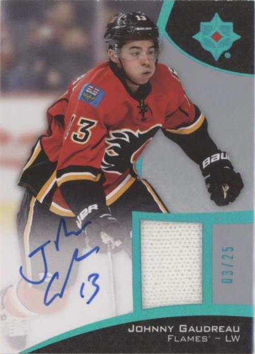 2015-16 Upper Deck Ultimate Collection - Spectrum Teal Autographed ...