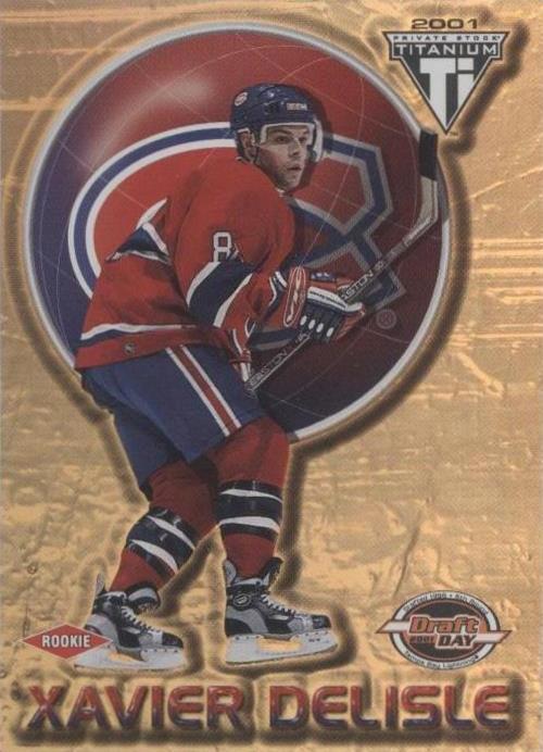 2000-01 Pacific Private Stock Titanium Draft Edition - Xavier Delisle ...