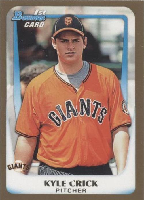 2011 Bowman Draft Picks & Prospects - Prospects Kyle Crick #BDPP24 Gold ...