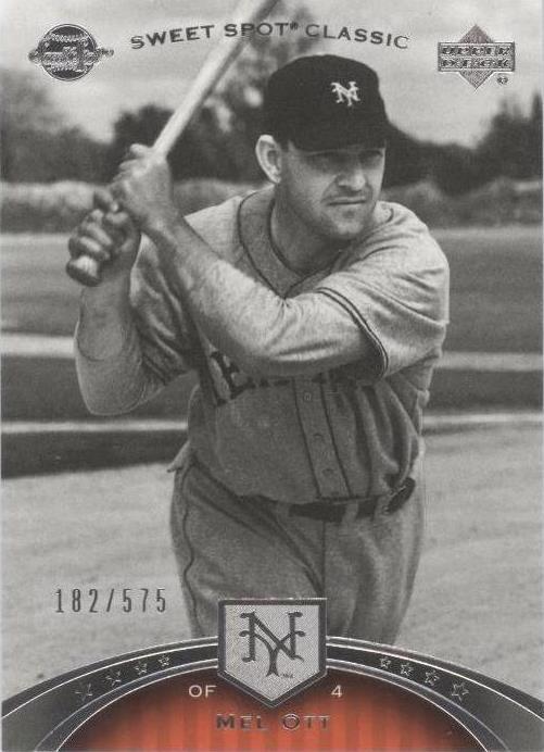 2007 Upper Deck Sweet Spot Classic - #144 Mel Ott /575 for sale online ...
