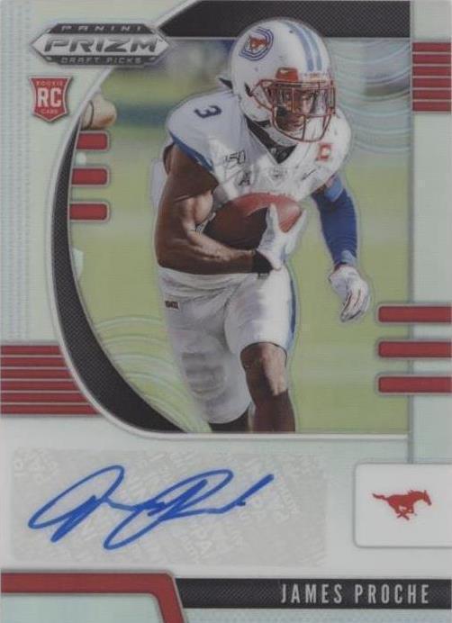2020 Panini Prizm Draft Picks - Draft Picks Rookies James Proche #232 ...