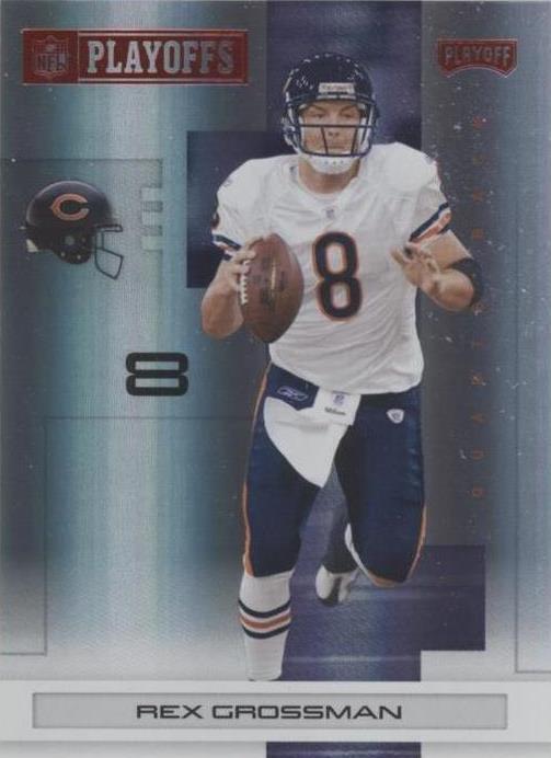 2007 Playoff NFL Playoffs - Rex Grossman #18 Red Holofoil /125 for sale ...
