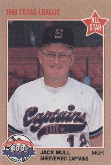 1988 Grand Slam Texas League All-Stars - Jack Mull #1 (RC) for sale ...