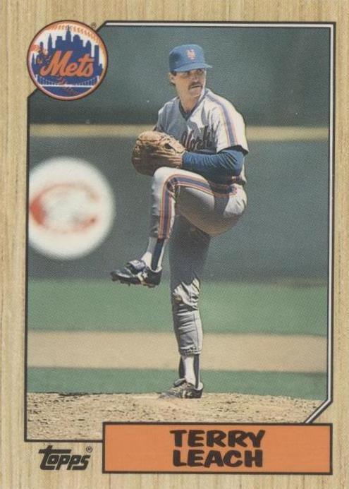1987 Topps Traded - #63T Terry Leach for sale online | eBay