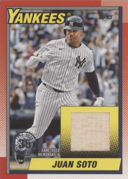 2025 Topps Series 1 - 1990 Topps Baseball Relics Juan Soto #T90R-JS ...