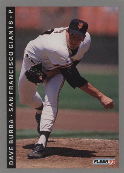 1993 Fleer - Dave Burba #527 for sale online | eBay