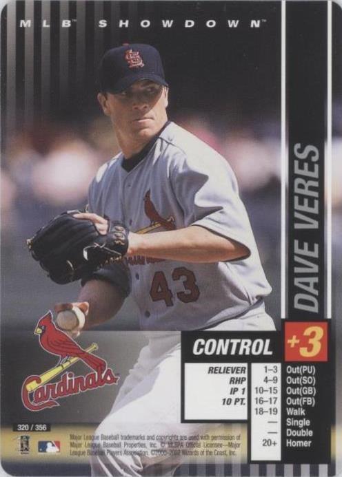 2002 MLB Showdown - Dave Veres #320 for sale online | eBay