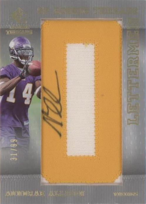 2007 SP Rookie Threads - Lettermen Gold #143 Aundrae Allison /99 (AU ...