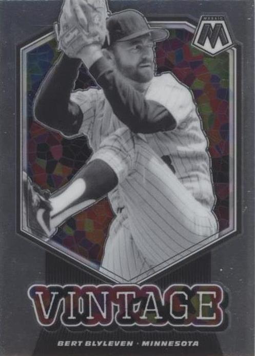2021 Panini Mosaic - Vintage Bert Blyleven #V11 for sale online | eBay