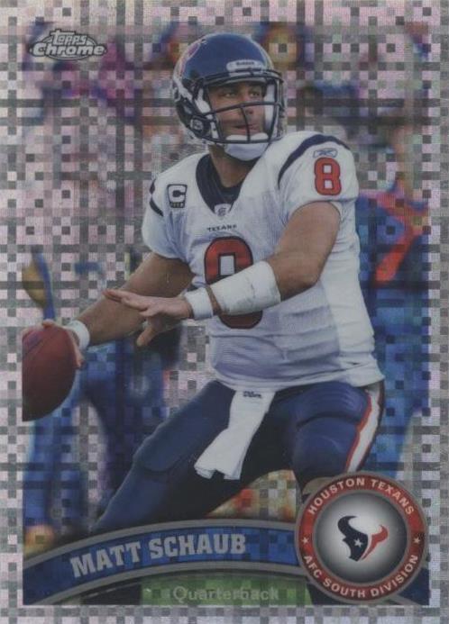2011 Topps Chrome - Matt Schaub #21 X-Fractor for sale online | eBay