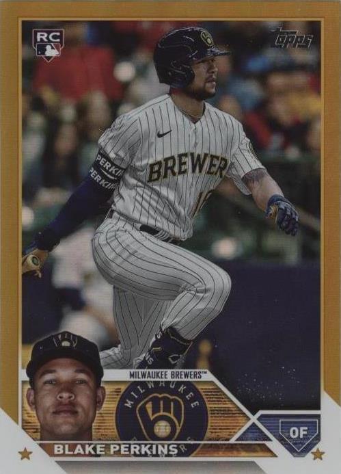 2023 Topps Update Series - Blake Perkins #US242 Gold Foil (RC) for sale ...