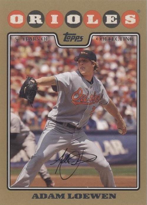 2008 Topps - Adam Loewen #151 Gold Border /2008 for sale online | eBay