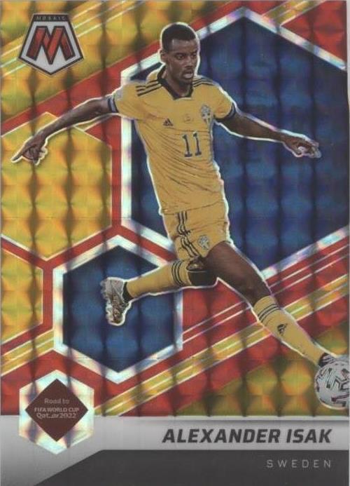 2021-22 Panini Mosaic FIFA Road to World Cup - Alexander Isak #87 ...