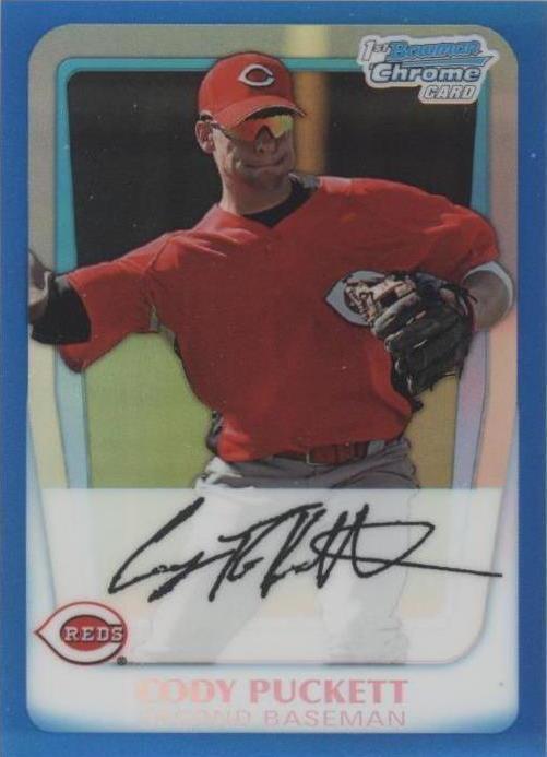 2011 Bowman - Chrome Prospects Cody Puckett #BCP64 Blue Refractor /250 (RC) for sale online | eBay