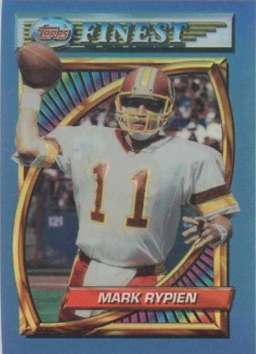 1994 Topps Finest - Mark Rypien #9 Refractor for sale online | eBay