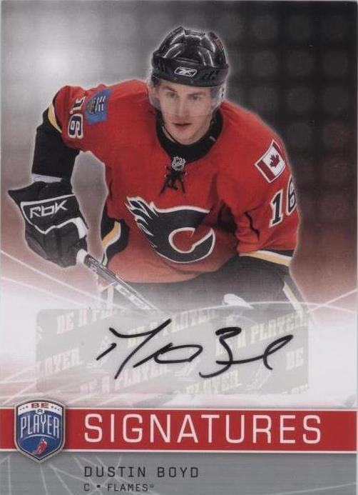 2008-09 Upper Deck Be a Player - Signatures Dustin Boyd #S-DB (AU) for ...