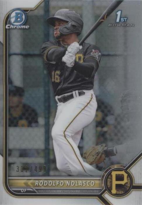 2022 Bowman - Chrome Prospects Rodolfo Nolasco #BCP-69 Refractor /499 ...