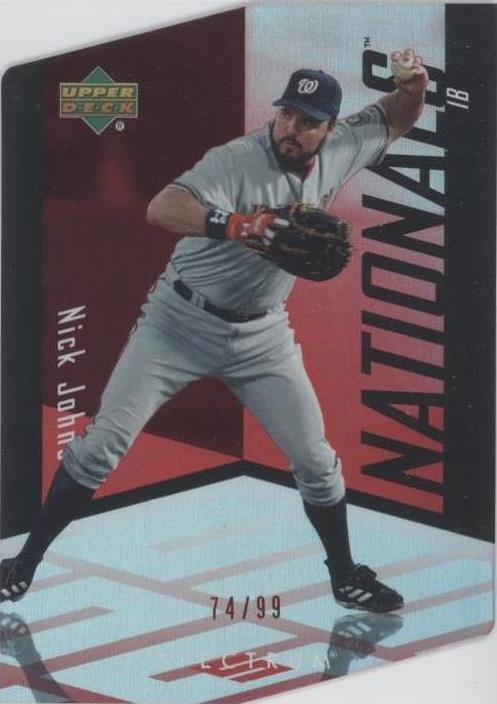 2007 Upper Deck Spectrum - Nick Johnson #100 Red Die-Cut /99 for sale ...