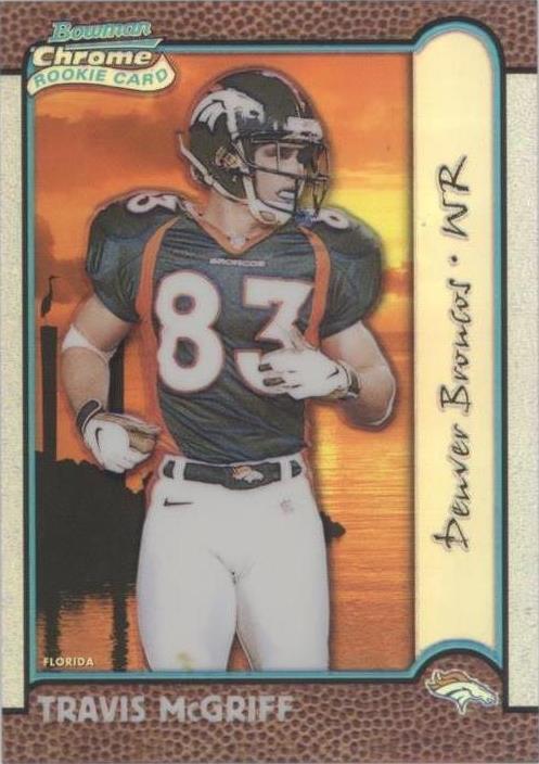 1999 Bowman Chrome - Interstate Refractor #196 Travis McGriff /100 (RC ...