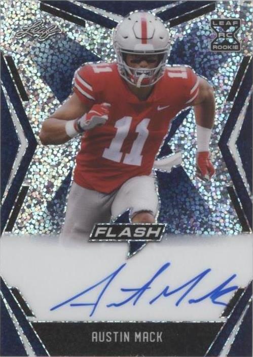 2020 Leaf Flash - Blue #BA-AM1 Austin Mack /35 (AU, RC) for sale online ...