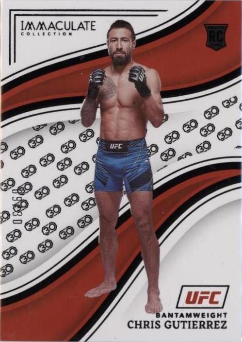 2023 Panini Immaculate Collection UFC - 30th Anniversary #42 Chris ...