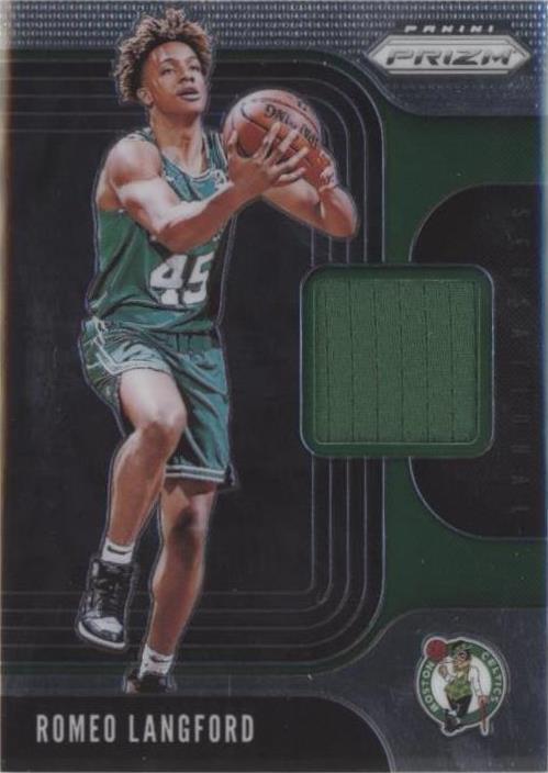 2019-20 Panini Prizm - Sensational Swatches Jersey Romeo Langford #SS ...