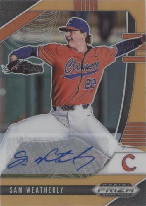 2020 Panini Prizm Draft Picks - Neon Orange Prizm Autographs #PDP81 Sam ...