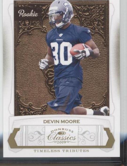 2009 Donruss Classics - Timeless Tributes Gold #183 Devin Moore /50 (RC ...